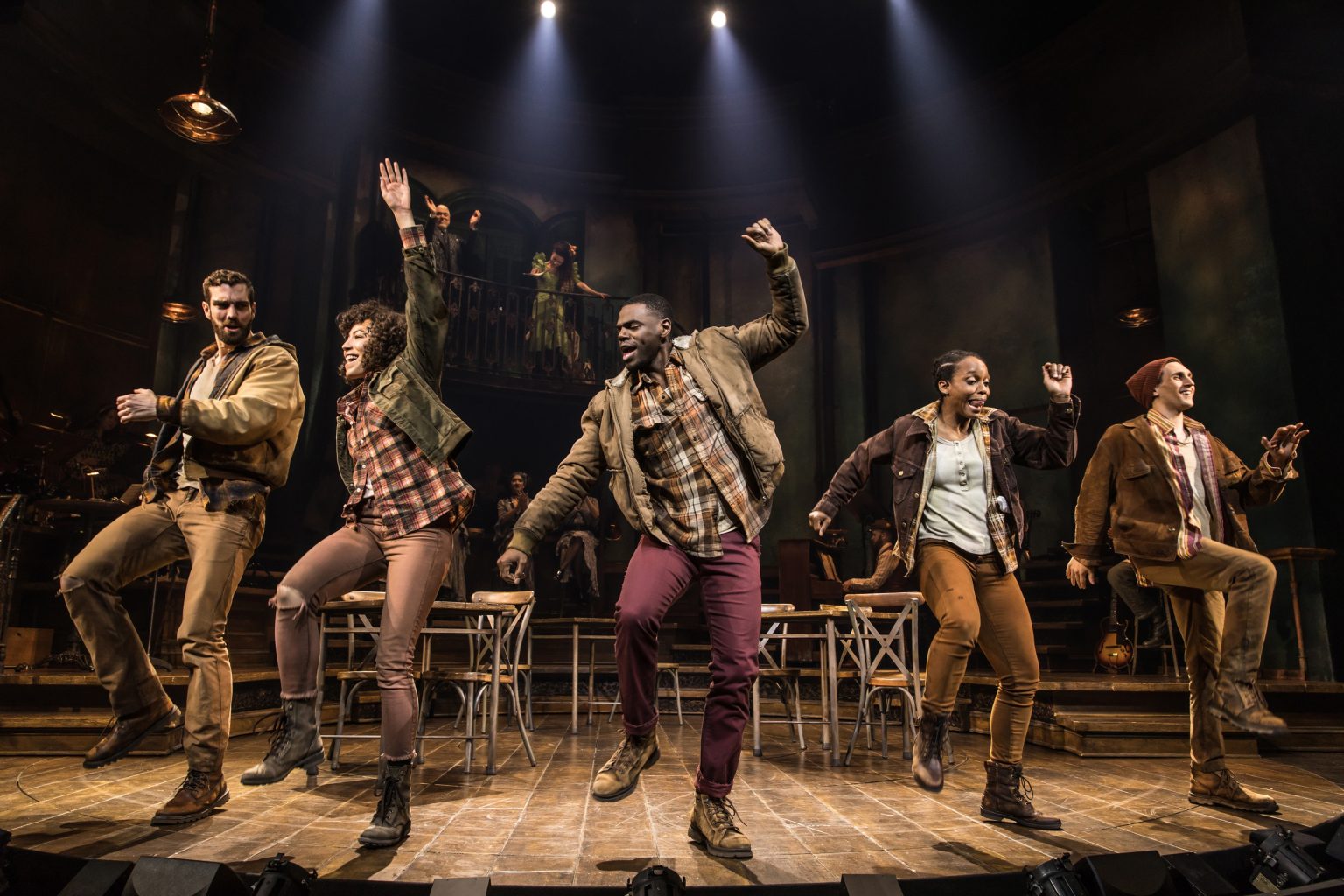 HADESTOWN_0123-1 Workers Chorus in the Original Broadway Cast of ...